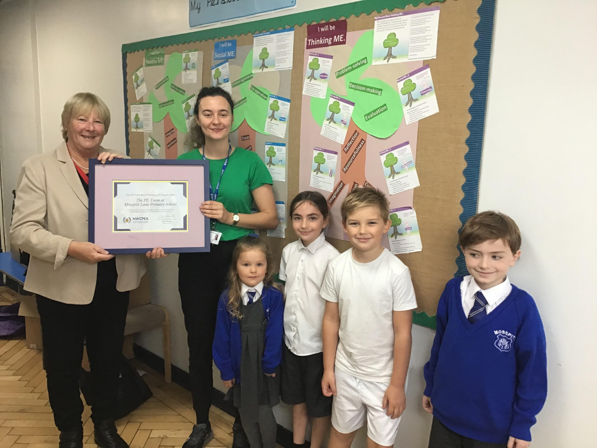 Gill Parry Best Practice in PE Award Winners 2023! | North Western ...